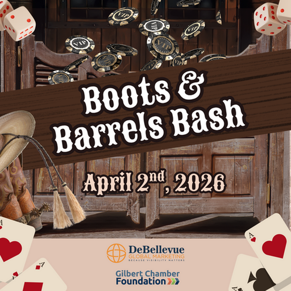 Boots & Barrels Bash (FOUNDATION) - Apr 2, 2026 - Gilbert Chamber